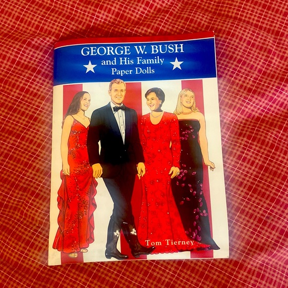 Other | George Bush And Family Paper Dolls Book | Poshmark